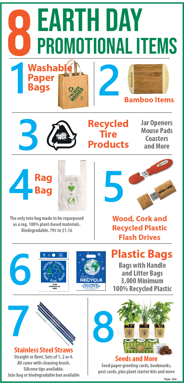 Earth Day Promotional Products